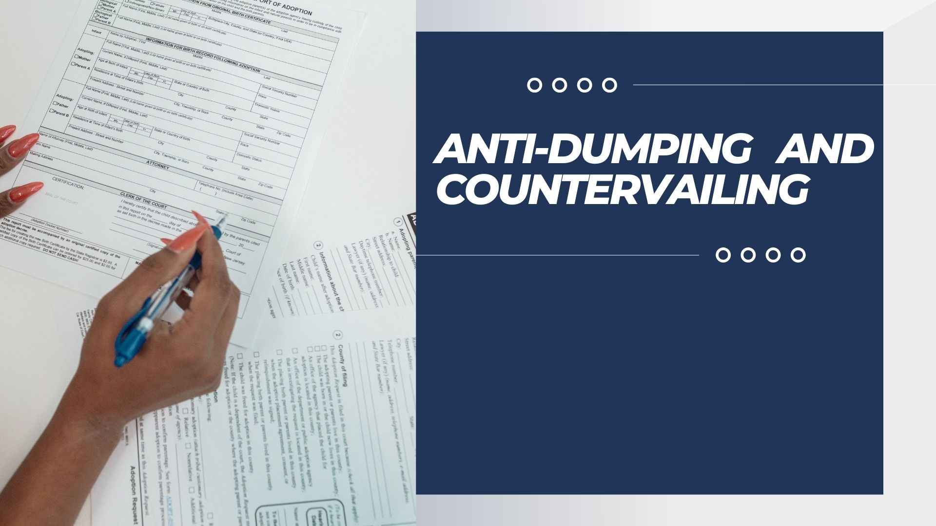 Anti Dumping And Countervailing | DJAAGOU-A