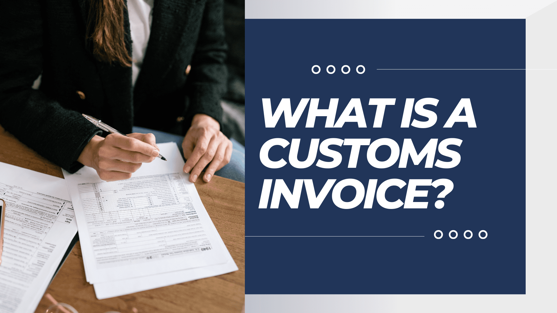 What Is A Customs Invoice | DJAAGOU-A